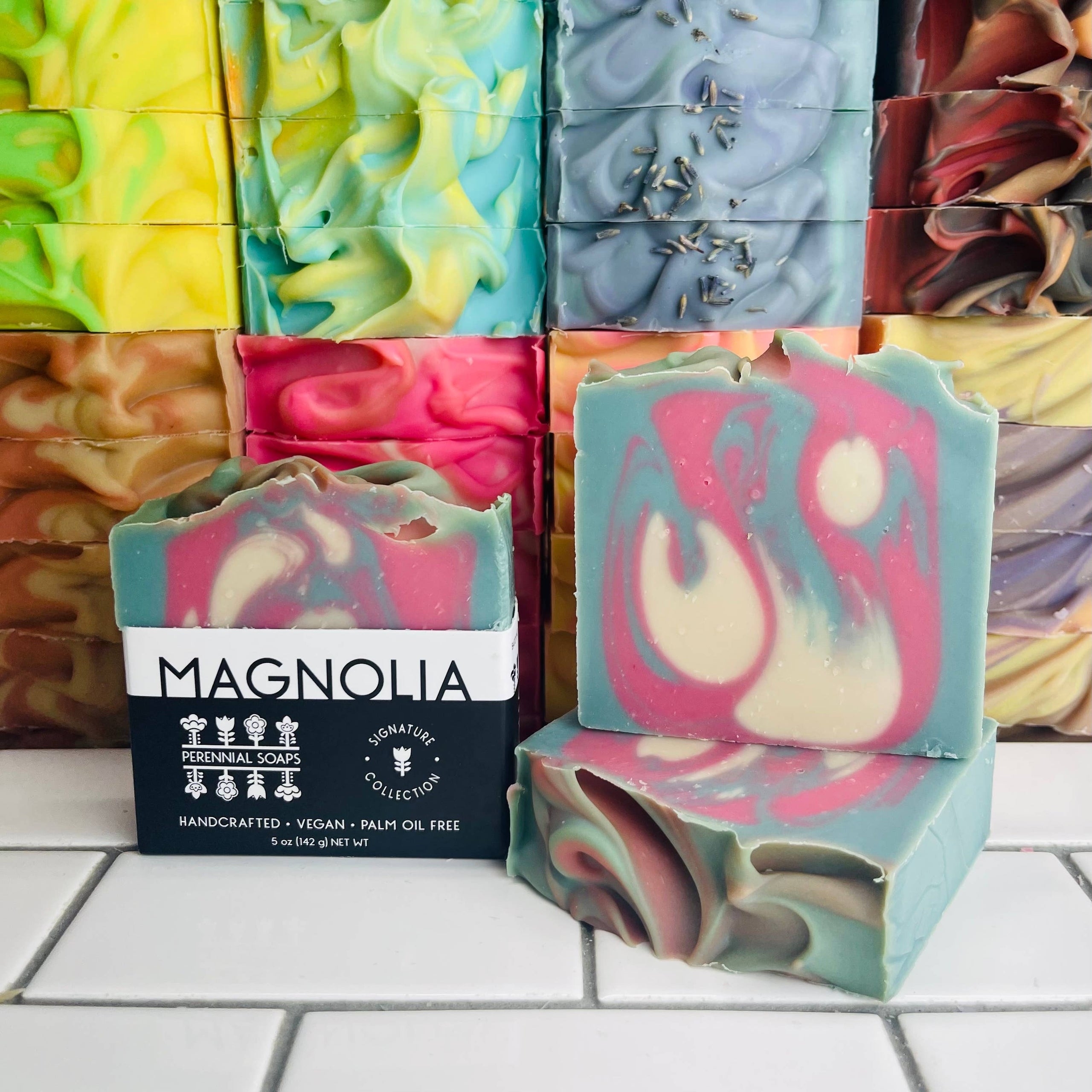 Magnolia Bar Soap | The Vintage Flip