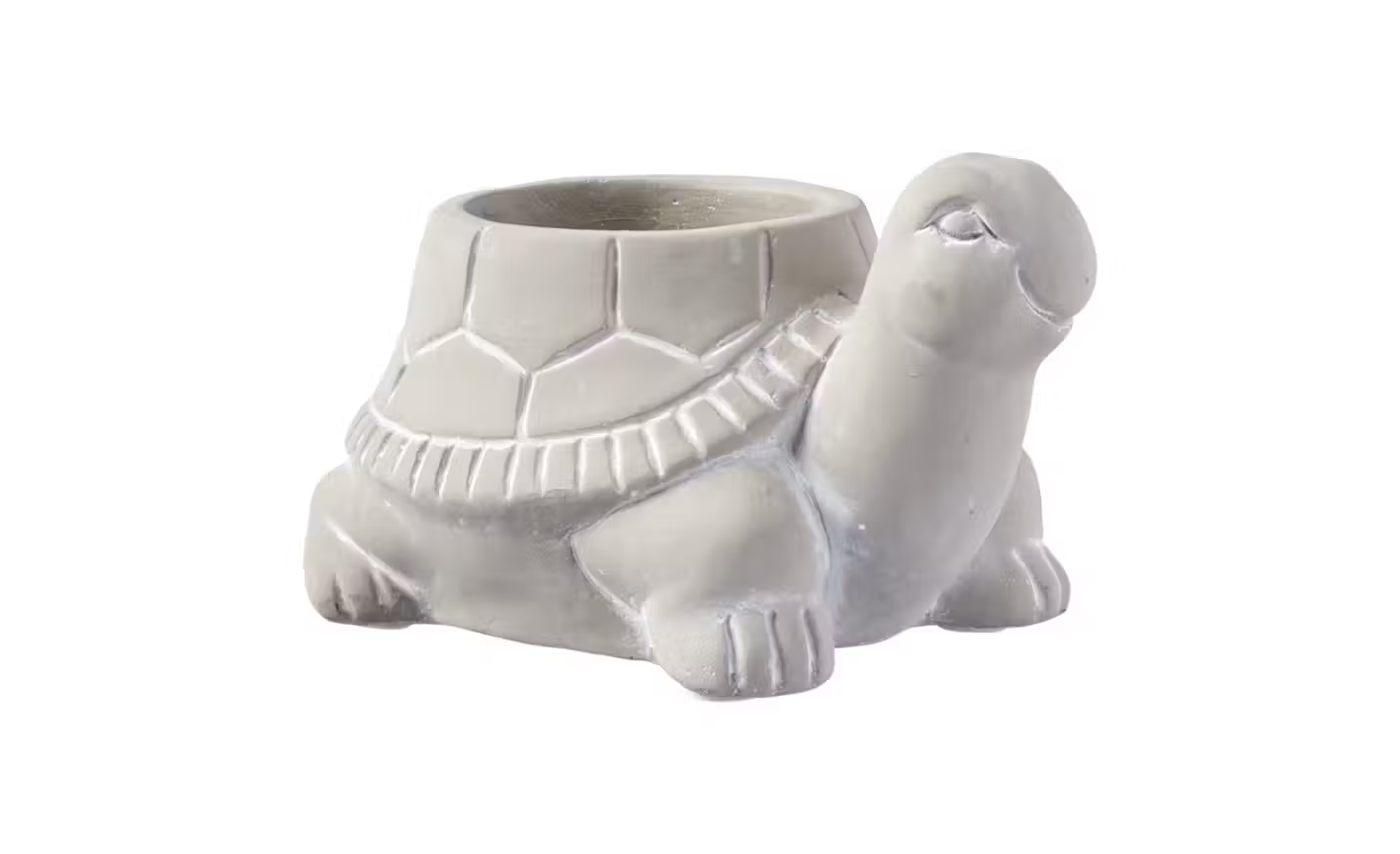 Cement Turtle Planter | The Vintage Flip